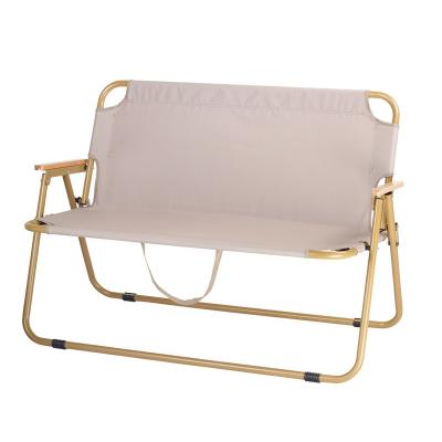 China Portable Folding 2-Person Outdoor Camping Loveseat Couch Heavy Duty Modern Hiking Backpacking Armchair for Farmhouse Warehouse for sale