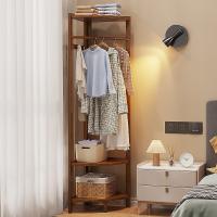 China Clothes Rack,Corner Coat Hanger Freestanding with Storage , Bedroom Clothing , Hat Stand in Living Room for sale