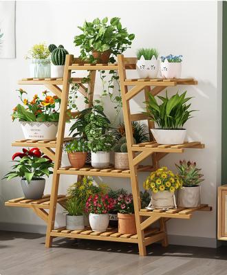 China Outdoor 7/8/9 Tiers Plant Stand with Ladder Window Holder Storage Rack for Garden Balcony Decor Home Decor for sale