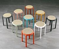 China Plastic Stackable Stool, Portable Stools Barstools Multipurpose School Classroom Decoration Furniture for Home for sale
