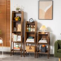 China Storage Organizer Cabinet in Living Room, Bed Side Night Stand Shelf, Rack Bookcase,Record Player Ladder for sale