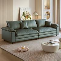 China MIcrofiber Fabric Sofa Couch Set Sectional 5 Seaters with Footstool Oversize Lounge in Living Room Futon for sale