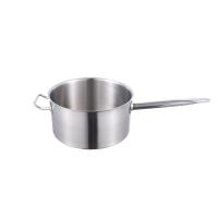 China Universal Stainless Steel Sauce Pot - Rust-Resistant, Composite Bottom Pan for Gas, Induction, Electric & Halogen Cooktops for sale