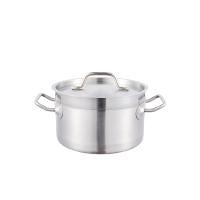 China Universal Stainless Steel Sauce Pot - Rust-Resistant, Composite Bottom Pan for Gas, Induction, Electric & Halogen Cooktops for sale