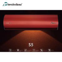 China 2025 New Arc Shape Aluminum Cooling Air Curtain For Ventilation Commercial Buildings 20m/s for sale