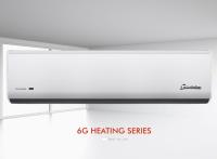 China 6G Series Cross Flow Heating Door Air Curtain 90-150 cm With Remote Control for sale