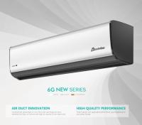China 6G Series Cross Flow Heating Door Air Curtain 90-150 cm With Remote Control for sale