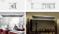 China Energy Saving Recessed Ceiling Wind 36 Inch Air Curtain for Doors for sale