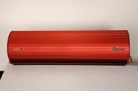 China Super Thin Red Door Air Curtains For Large - Scale Shopping Malls 220v-50/60Hz for sale