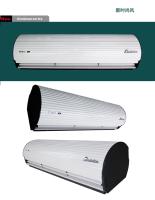 China HVAC Product Energy Saving Electric Air Door Curtain 90cm / 120cm / 150cm / 180cm / 200cm for sale