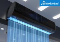 China Compact Black Air Curtain 0.9m to 2m with Remote Control 220-240V for sale