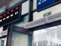 China Theodoor 4G Series Stainless Steel Air Curtain 90-180cm with Remote Control for sale