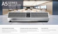 China Stainless Steel Air Curtain 2000m³/h 230V for Energy Saving for sale