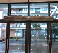 China SS304 Cross Flow Air Curtain 900mm 1600m3/h for Commercial Doors for sale