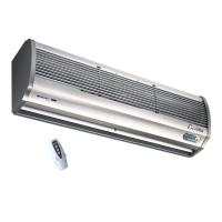 China Theodoor 5G PTC Heated Air Curtain 1.5m 6-10kw with Remote Control for sale