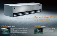 China Industrial Air Curtain with 16 m/s Air Speed 4000m³/h Airflow and 380/400 VAC for High Efficiency for sale