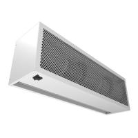 China Theodoor Industrial Air Curtain with 5m Effective Height 3000m³/h Airflow and 230 VAC Operating Voltage for Commercial Doors for sale