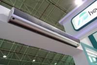 China Industrial Air Curtain with PTC Ceramic Heater 220v or 380v 50Hz for Energy Efficient Temperature Control for sale