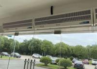 China Industrial Air Curtain with 2-Speed Fan 3 Minutes Delay and 5000 Hours Continuous Operation for Commercial Doors for sale