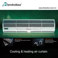 China 380V Voltage Industrial Air Curtain with 2000m³/h Airflow and 1 Year Warranty for Cooling and Heating for sale