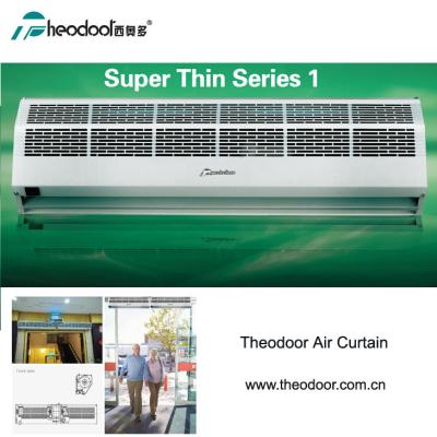 China Super Thin Metal Cover Theodoor Titan 1 Air Curtain , Commercial Air Cutter For Door for sale