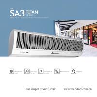 China 2025 Titan 3 Series Compact Commercial Air Curtain For Overhead Doors 120cm Length for sale