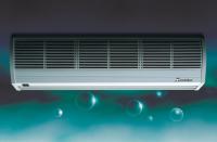 China Natural Wind Compact Air Curtain , Cross Flow Type Airflow Air Cutter For Door for sale