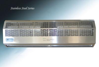 China Stainless Steel Cover Entryway Commercial Overhead Door Air Curtain for sale