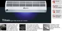 China Super Thin Metal Cover Theodoor Titan 1 Air Curtain , Commercial Air Cutter For Door for sale