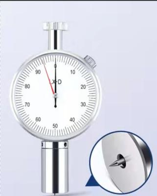China The hardness test of sponge made of foaming agent Pointer Shore Hardness Tester (LX-D-2) for sale