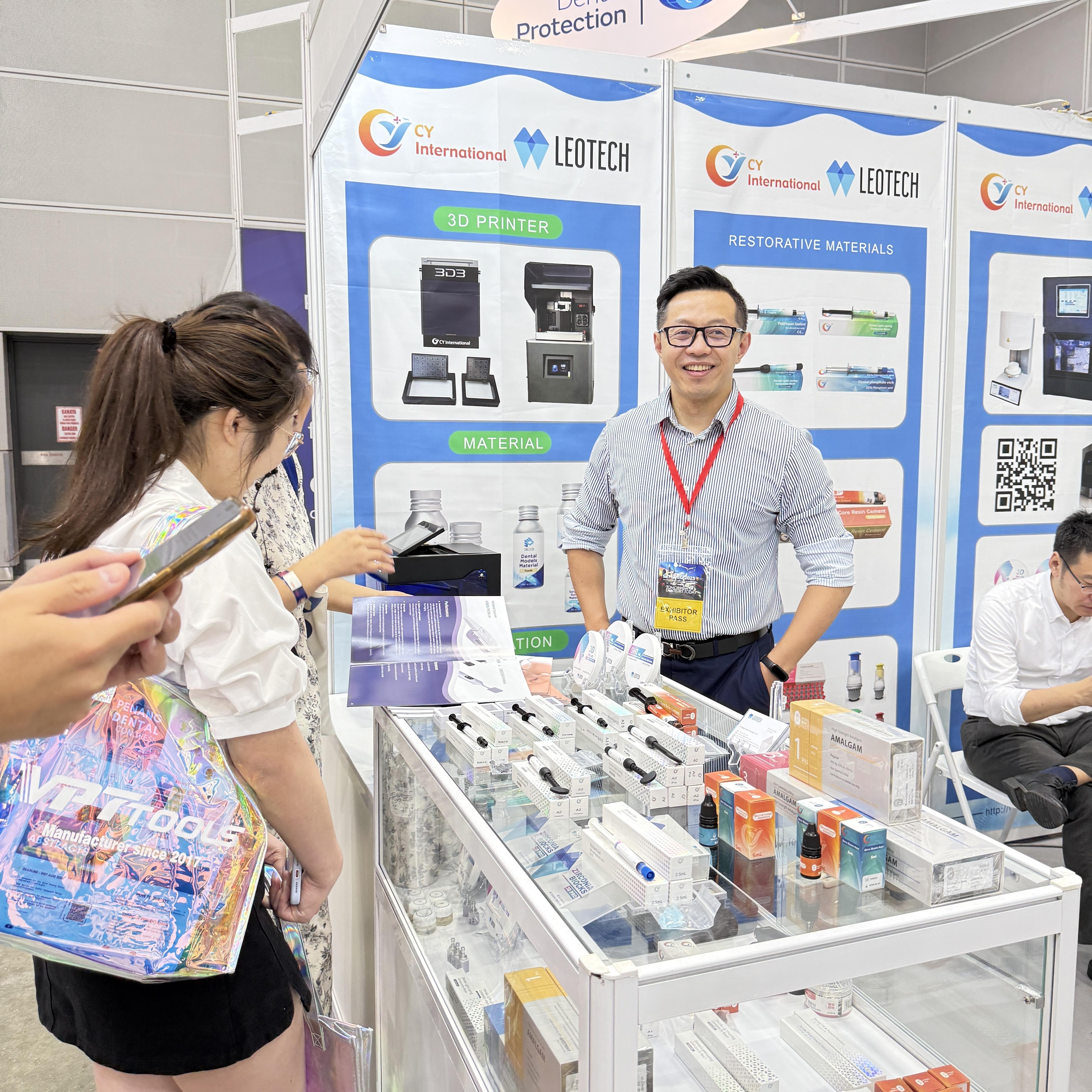 Dental composite resins on display