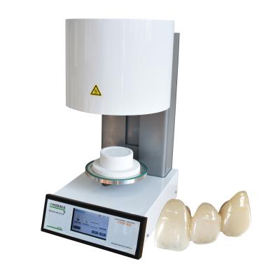 China 1500W Dental Vacuum Porcelain Furnace with 9cm Firing Chamber and 1200°C Max Temperature for sale