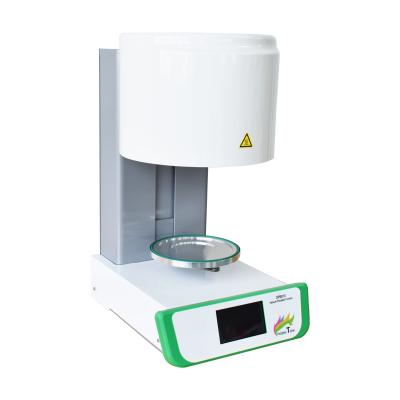 China CE Certified 1500W Dental Porcelain Furnace OP6000 with 1200°C Max Temperature and 5-inch Touchscreen for sale