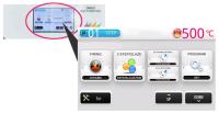 China CE Certified 1500W Dental Porcelain Furnace OP6000 with 1200°C Max Temperature and 5-inch Touchscreen for sale