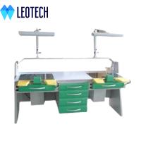 China Dental Technician Workbench 175×60×80cm with Adjustable Lighting and Dust Extraction System - 220V/2100W or 110V/1100W for sale