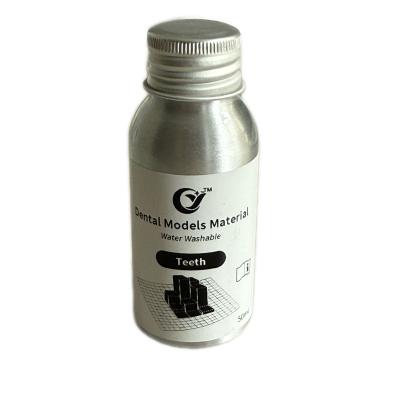 China CE Certified Dental Model 3D Printing Material - Biocompatible Resin with 100-300 Mpa*s Viscosity for 405nm Laser/DLP/LCD Printers for sale