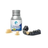 China CE Certified Dental 3D Printing Material with 18 VITA Colors, 210 MPa Compression Strength for Crowns and Bridges for sale
