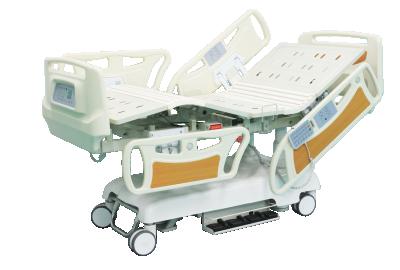 China DH-III Seven-Function Electric Hospital Bed with High-Precision Weighing ≤0.2kg and 7-Position Adjustment in Antibacterial HDPE Material for sale