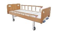 China Manual Double-Crank Nursing Bed with Composite Headboard (Basic or High-Side Option) - Composite Series for sale