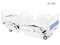 China Dual-Layer Manual Nursing Bed 2150x1080mm with Crank Adjustments for Hospital Care for sale