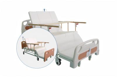 China Full-Curve Turning Care Bed F1 with Wooden Headboard 600mm Width 85° Tilt for sale