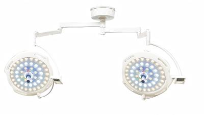 China Dual-Head LED Shadowless Surgical Lamp 700 Series 60000H Life 3000K-6700K for sale