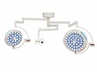 China Dual-Head Surgical LED Light 80000 Hour Lifespan One-Touch Rotation Mode for sale