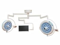 China Dual-Head Surgical LED Light 80000 Hour Lifespan One-Touch Rotation Mode for sale