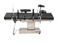 China DS-VI Five-Control Shift Electric Surgery Table 120mm Lumbar Bridge 304 Stainless Steel for sale