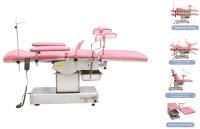 China DS-I Electric Lateral Extension Gynecological Surgery Table 304 Stainless Steel 90 Degree Opening for sale