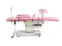 China DS-I Electric Lateral Extension Gynecological Surgery Table 304 Stainless Steel 90 Degree Opening for sale