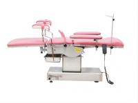 China DS-I Electric Lateral Extension Gynecological Surgery Table 304 Stainless Steel 90 Degree Opening for sale