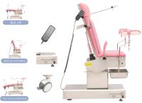 China DS-III Electric Gynecological Examination Table with Carbon-Plastic Top and Electric Push-Rod Drive for sale