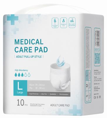 China Medical Grade Adult Pull Up Pants M L XL 360 Elastic Waistband Overnight Use 800 1030mm for sale